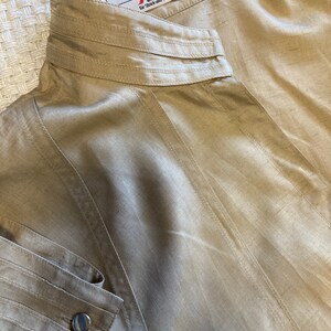 80s Creamy Yarell Blouse Size S - Etsy