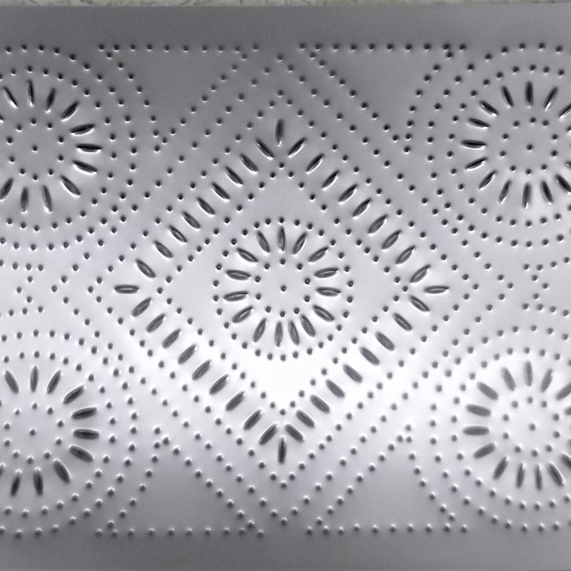 Punched Tin Panel - Etsy
