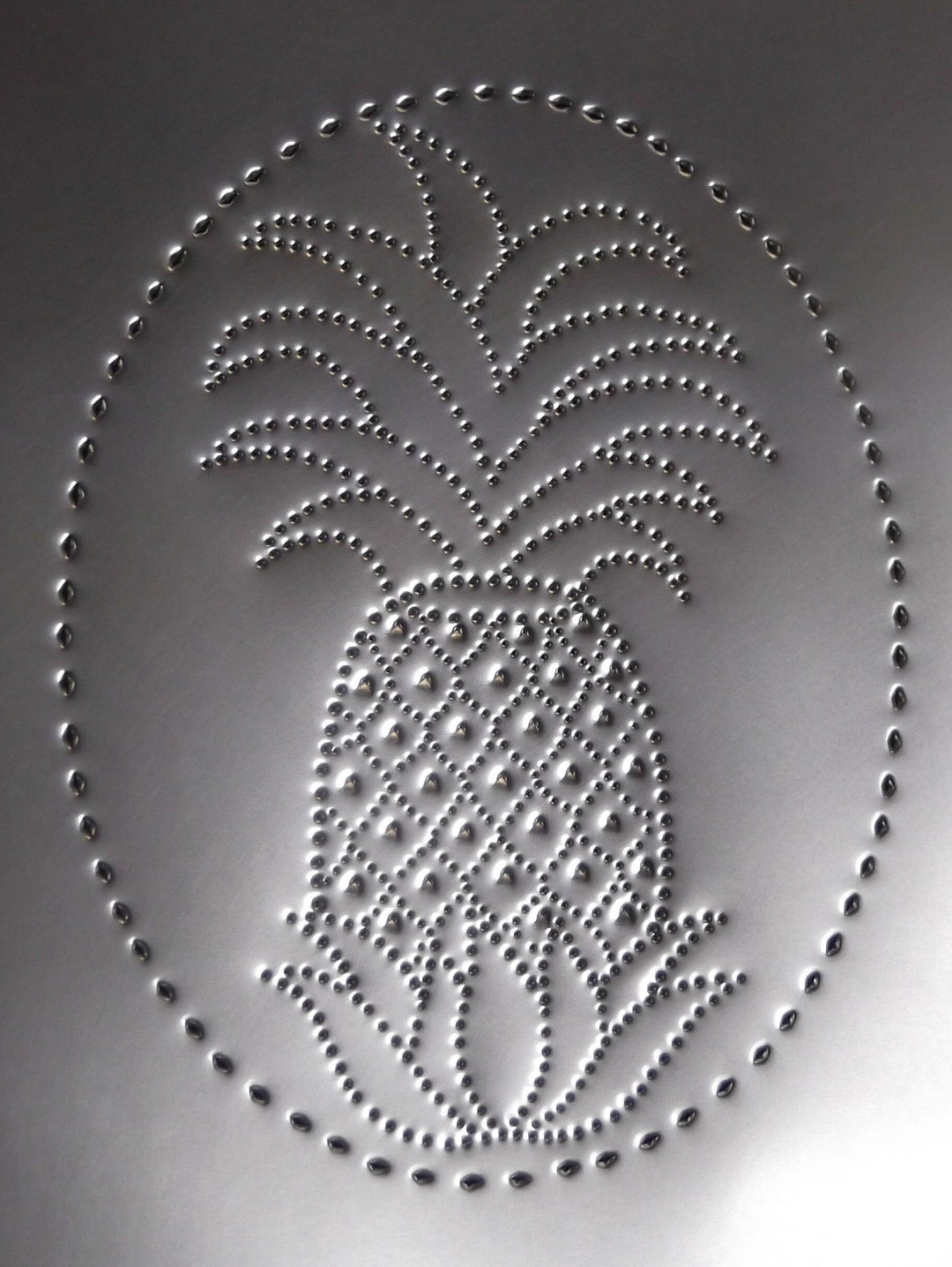 Punched Tin Pineapple RP 1095 - Etsy