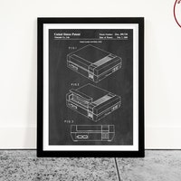 Game Boy Nintendo Wall Art Print, Patent Art, Patent Poster, Blueprint ...