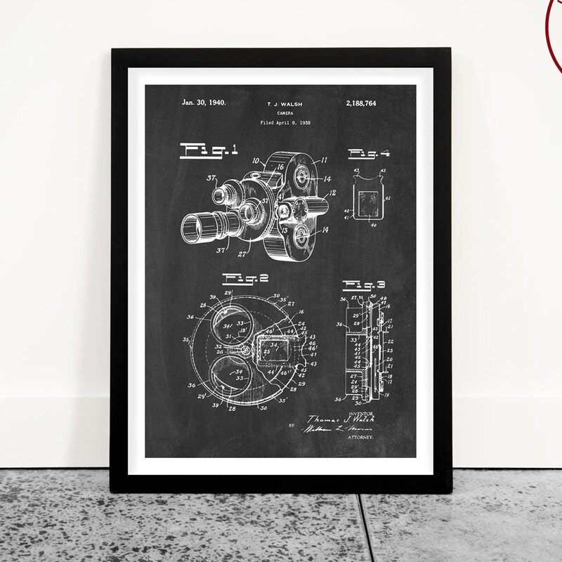 Camera Patent Print - Etsy
