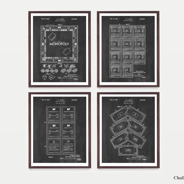 Monopoly Poster - Etsy