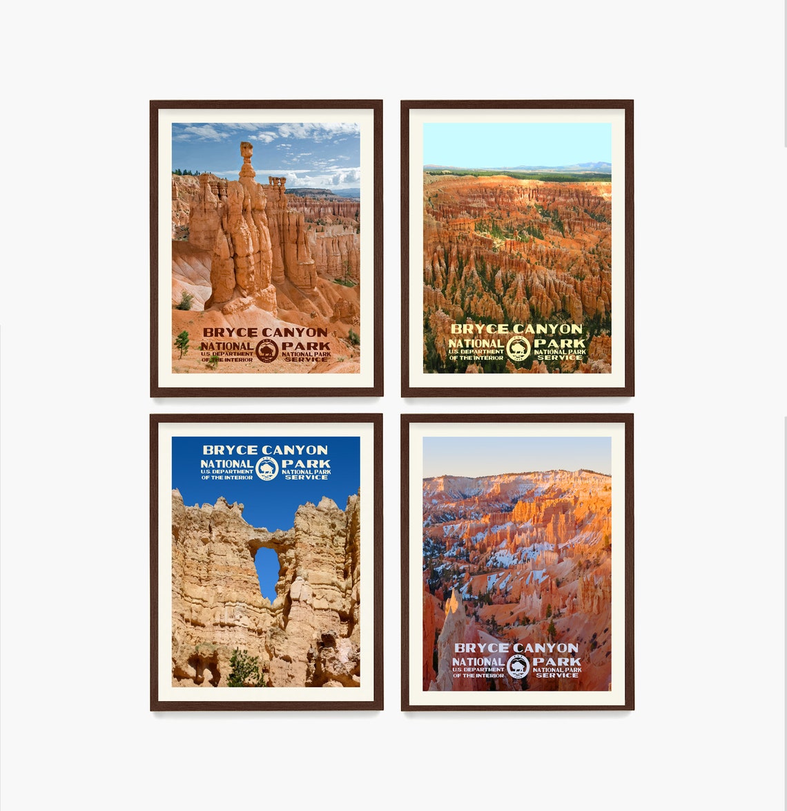 Bryce Canyon National Park Poster Bryce Canyon Wall Art Utah | Etsy