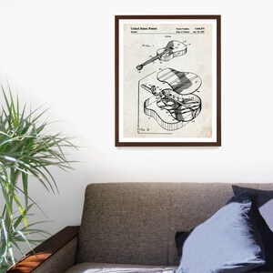Acoustic Guitar Patent Print, Martin Acoustic Guitar Poster, Guitar ...