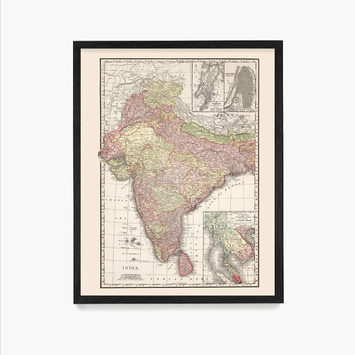 India Map India Map Art India Decor India Art India Map | Etsy India