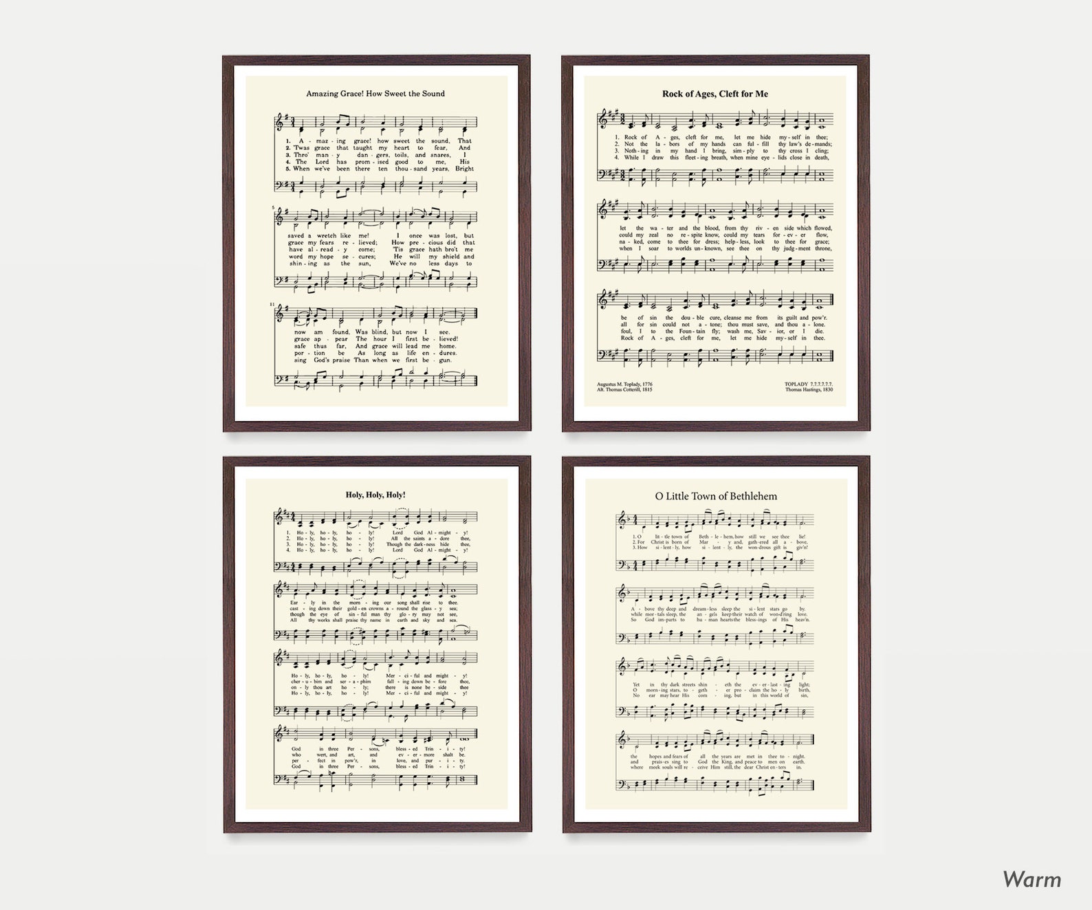 Hymnal Art Print Set Hymn Poster Music Decor Music Print | Etsy