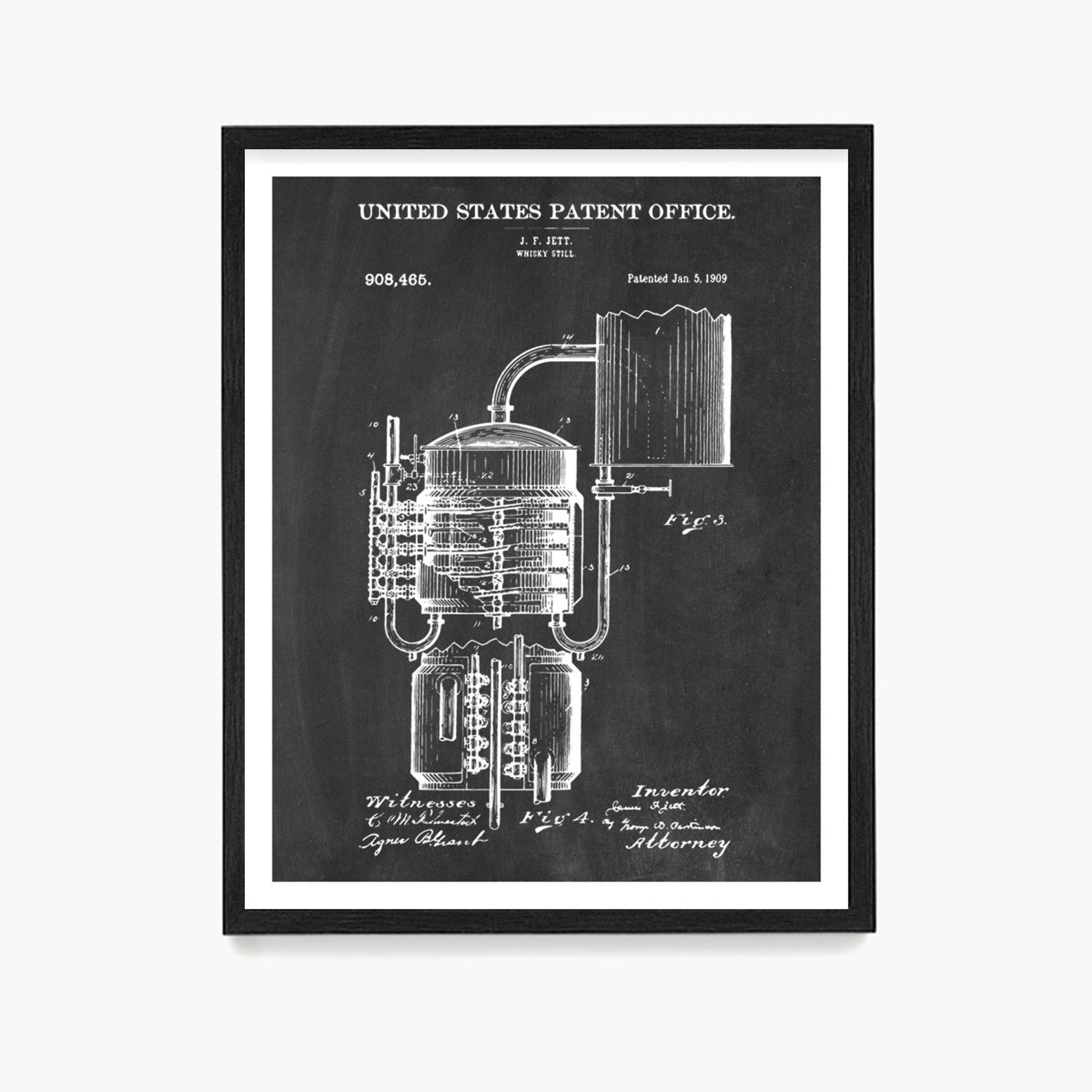 Whiskey Still Patent Print Whiskey Still Poster Whiskey - Etsy