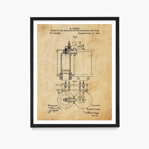 Rudolf Diesel Engine
