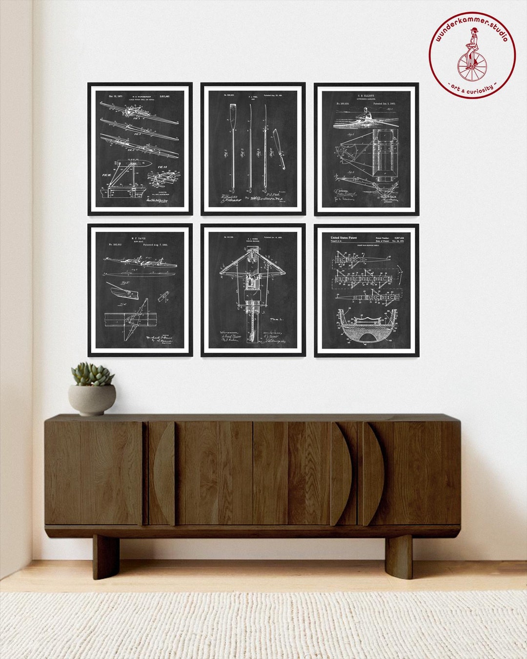 Rowing Patent Wall Art, Crew Poster, Sculling Decor, Rower Best Gift ...
