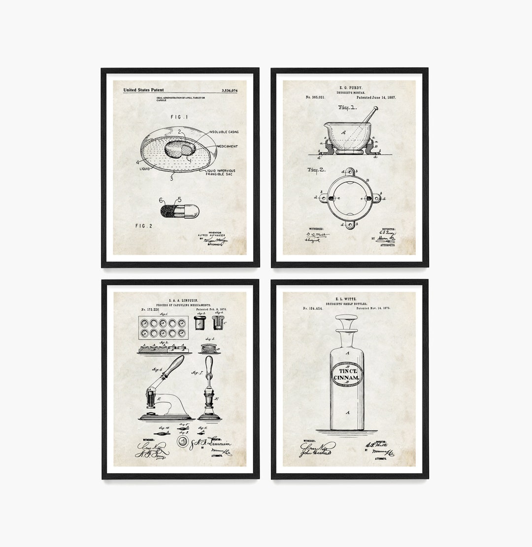 Drugstore Patent Prints, Drugstore Invention, Pharmacy Patent ...