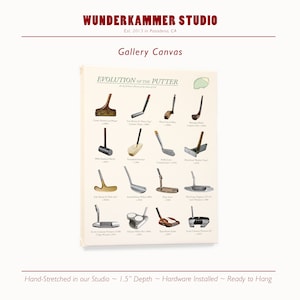 Evolution of Golf Putter Poster: Vintage Golf Ball Patent Art - Etsy