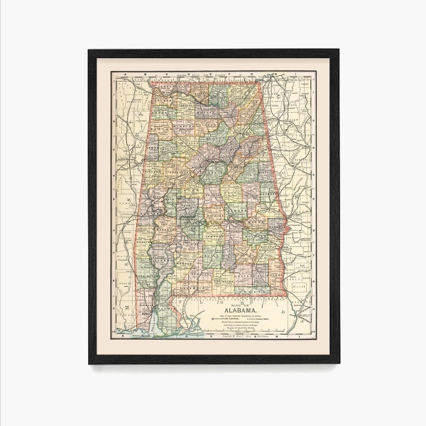 Alabama Poster - Etsy