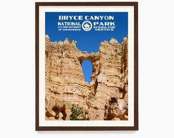 Bryce Canyon National Park Poster National Park Poster National Park ...