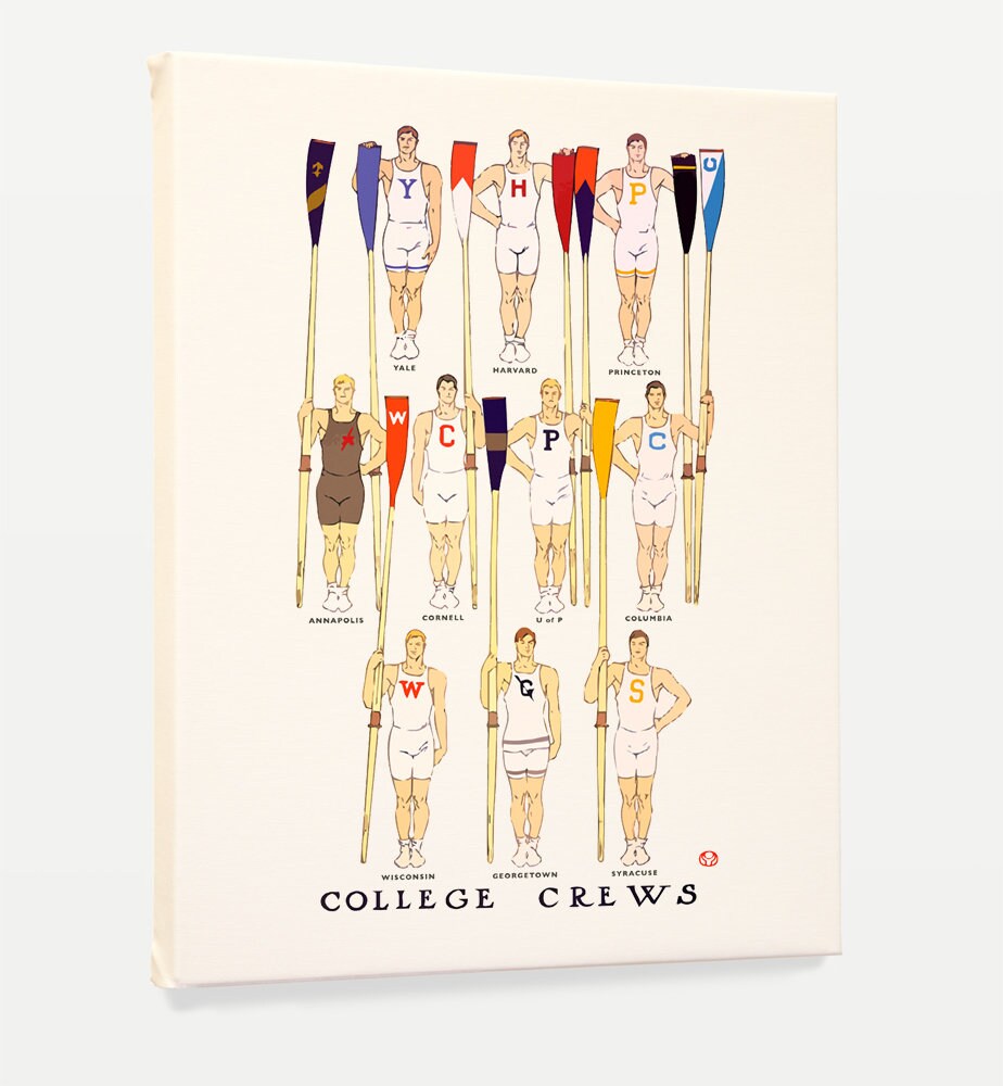 Crew Poster College Crew Print Rowing Poster Rowing Wall - Etsy