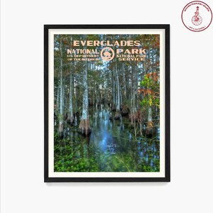 Everglades National Park Poster, Everglades Wall Art, Florida Home ...
