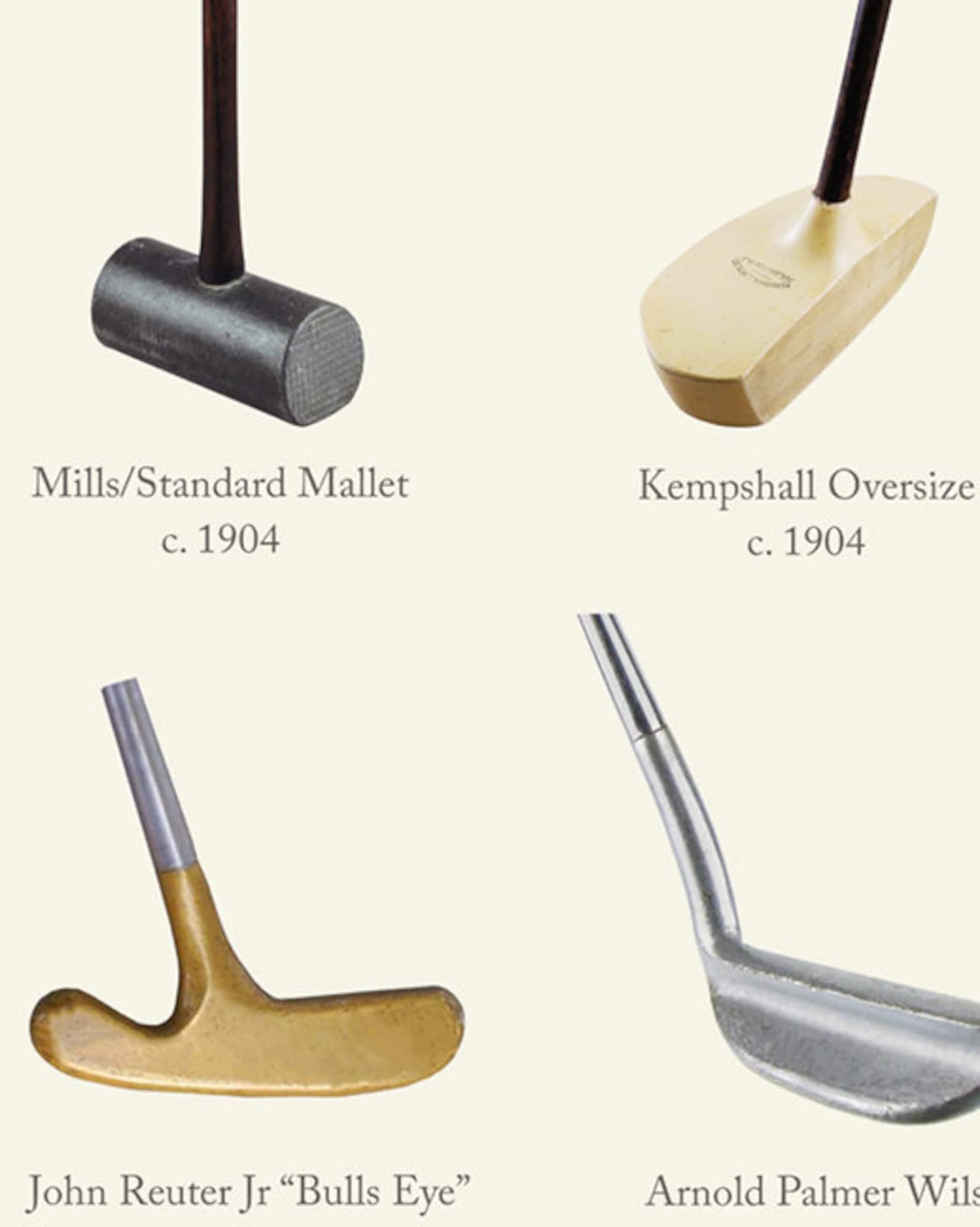 Evolution of Golf Putter Poster: Vintage Golf Ball Patent Art - Etsy