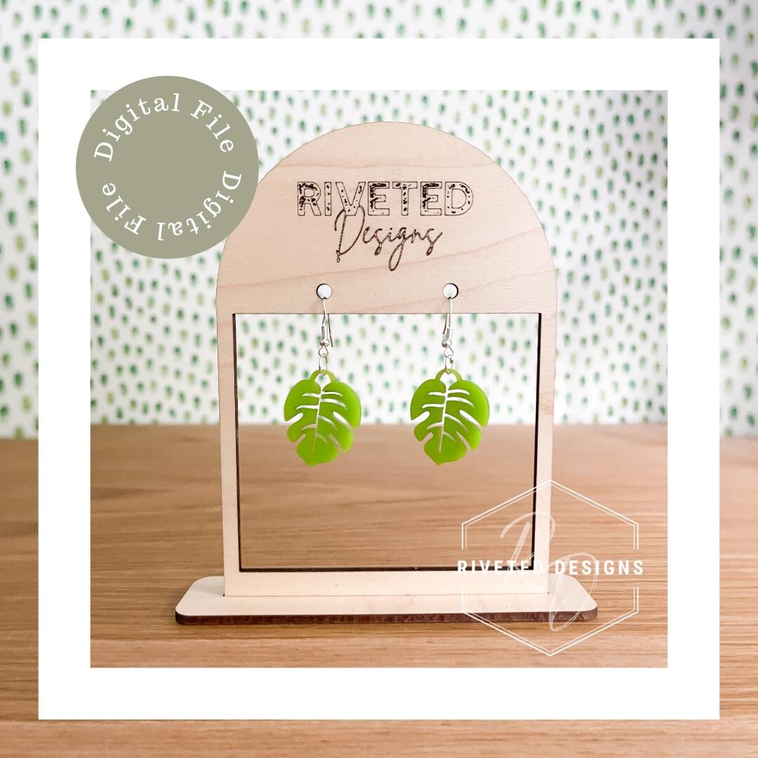 Earring Display Holder DIGITAL FILE DOWNLOAD |digital File Only ...