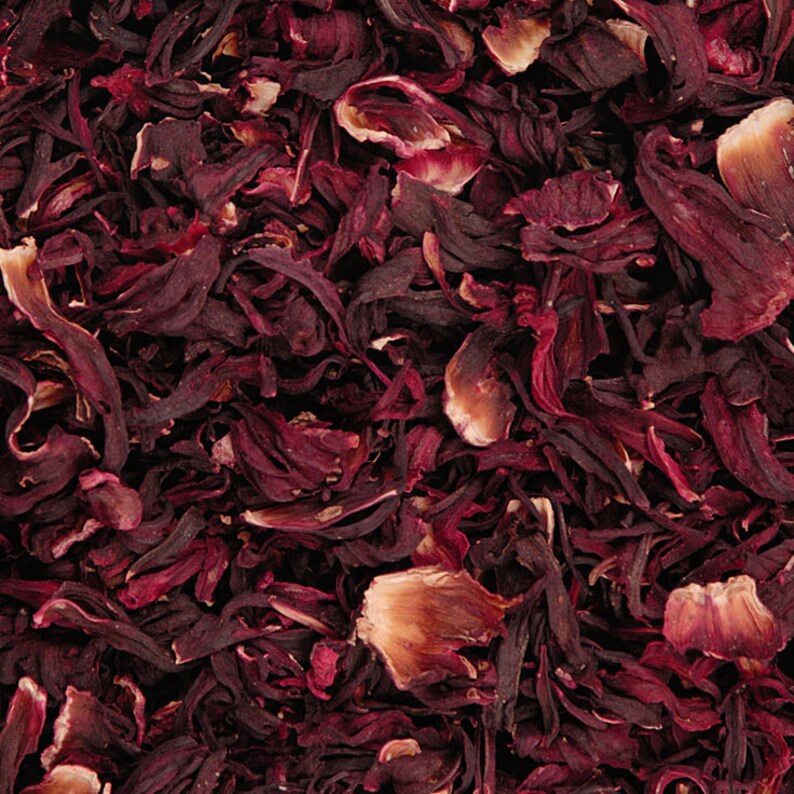 Bulk Dried Hibiscus Flowers – 4 Oz Jar or 20 Oz Bag | Culinary Grade ...