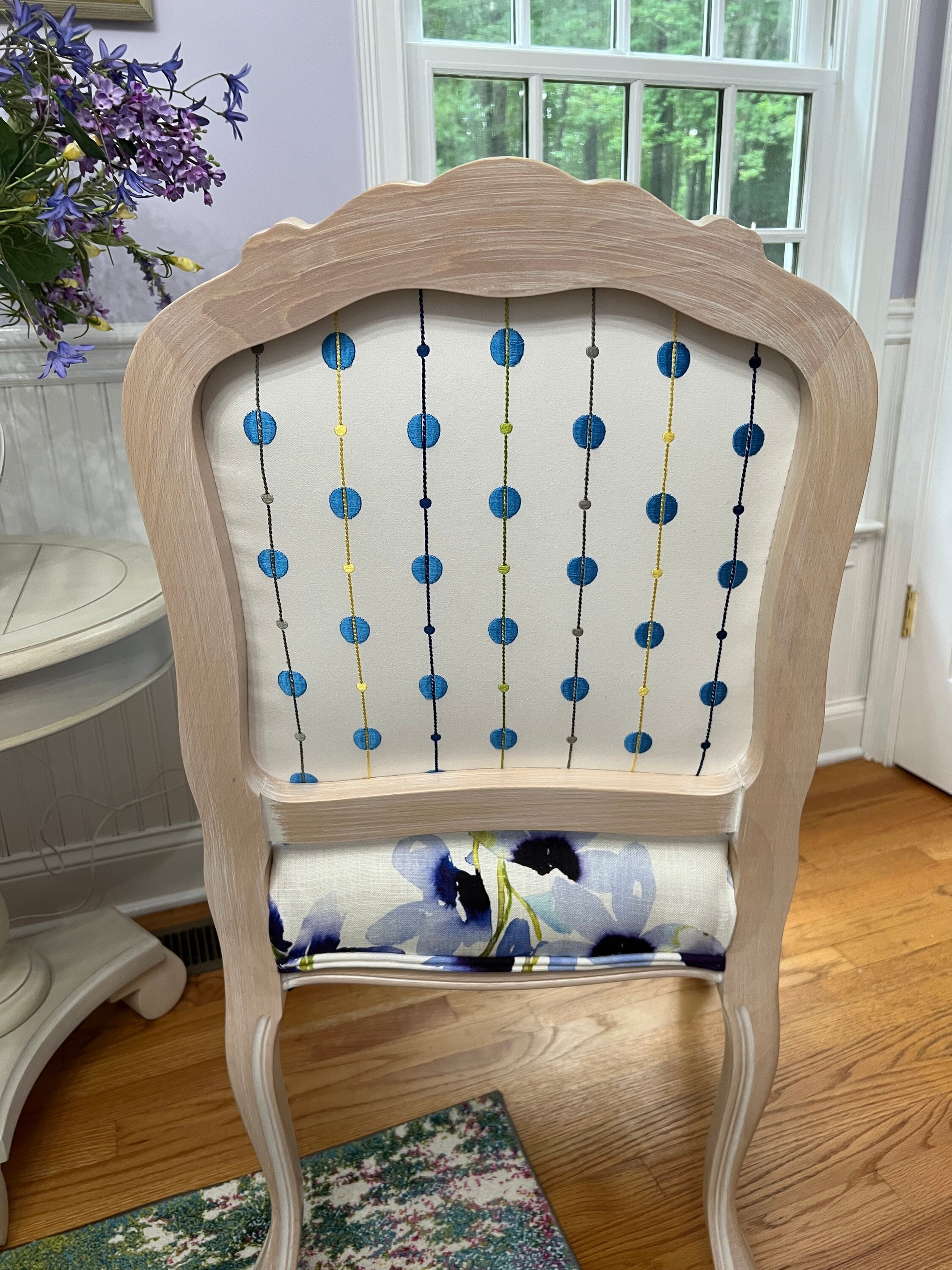 Bluebell Watercolor Armchair - Etsy