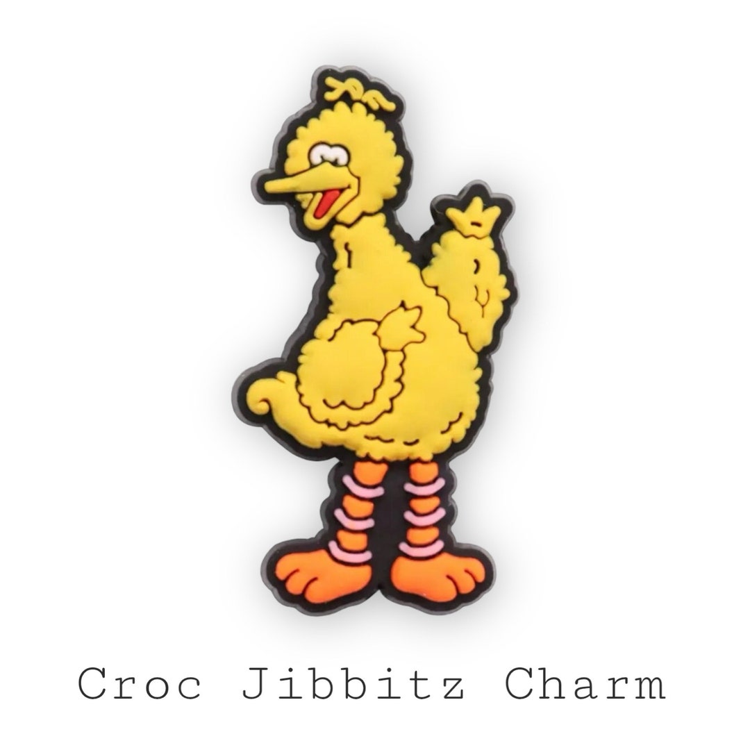 Sesame Street Big Bird Croc Jibbitz Charm - Etsy