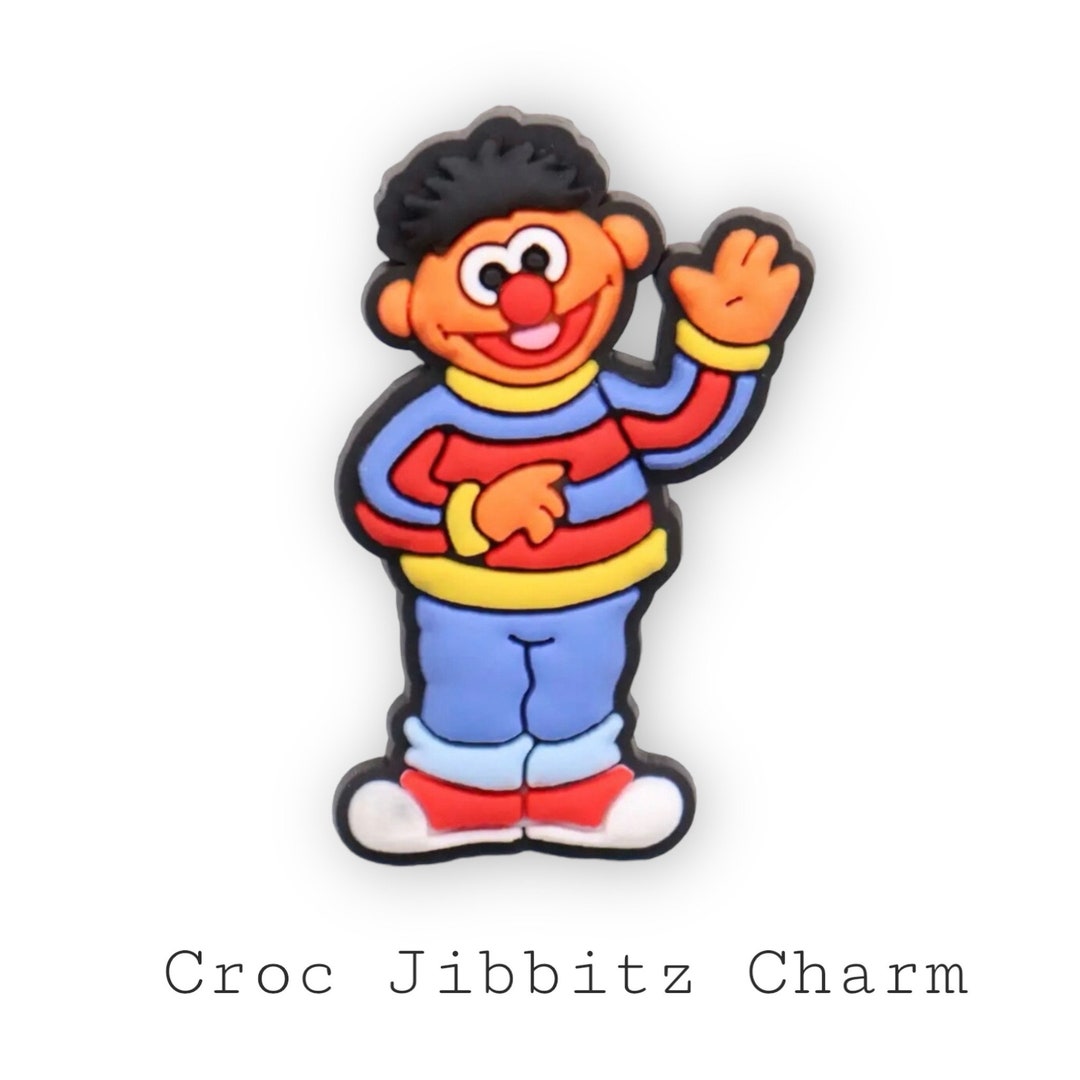 Sesame Street Ernie Croc Jibbitz Charm - Etsy