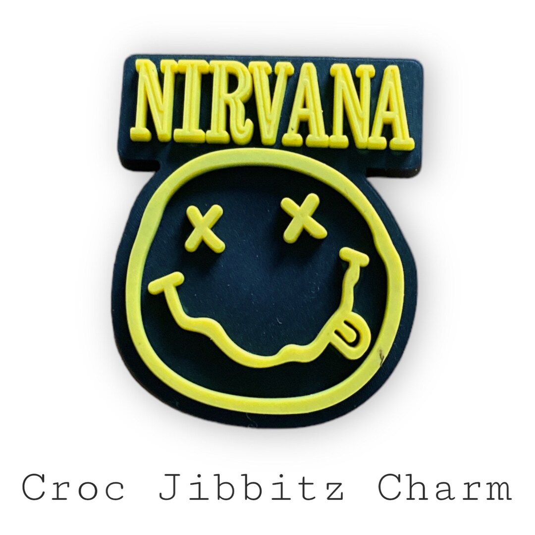 Nirvana Kurt Cobain Croc Jibbitz Charm - Etsy