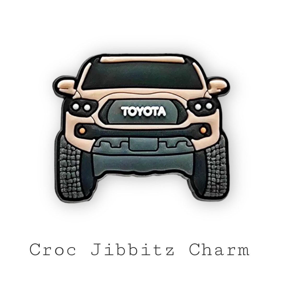 4WD Toyota Car off Road Croc Jibbitz Charm - Etsy