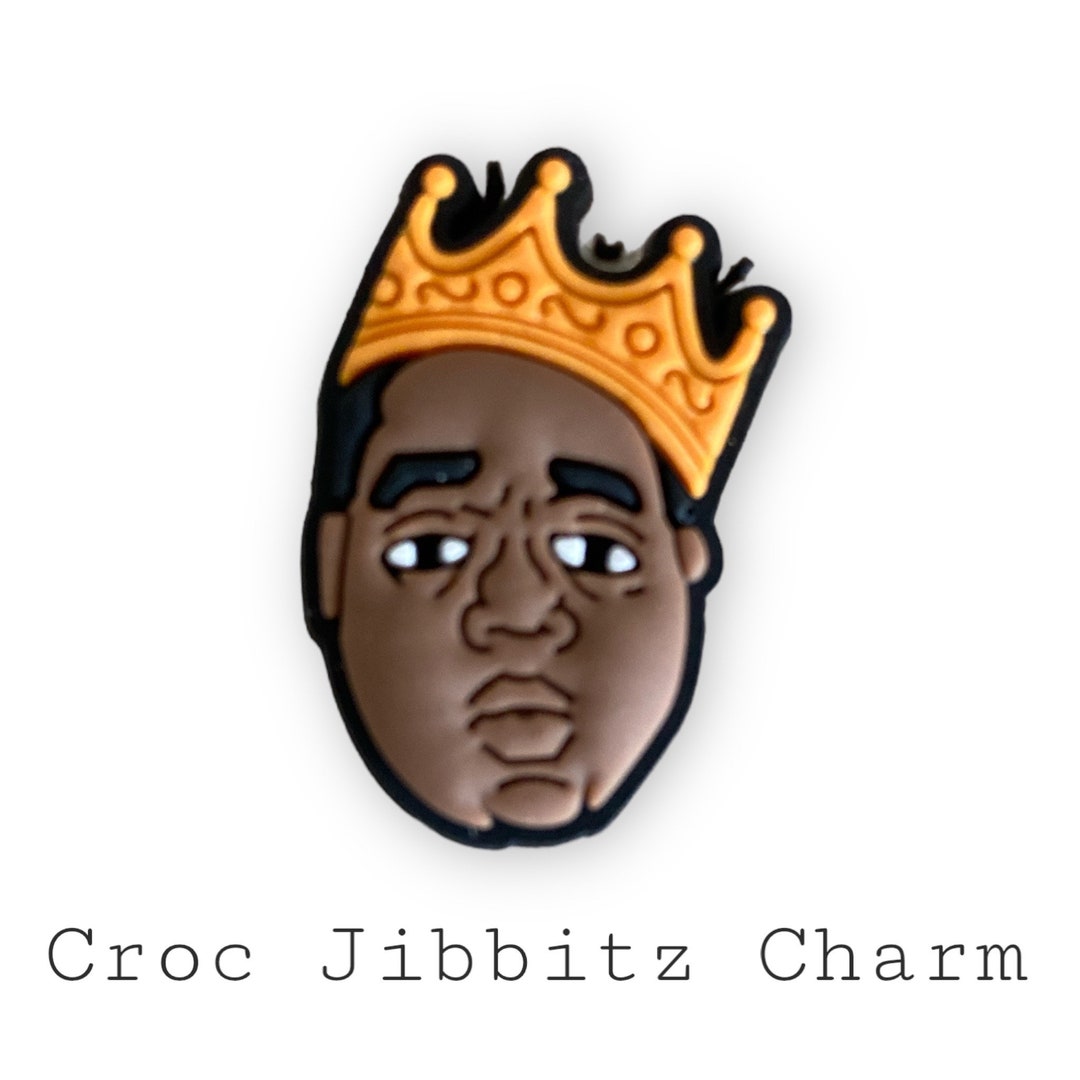 Rapper Biggie Smalls the Notorious B.I.G Croc Jibbitz Charm - Etsy ...