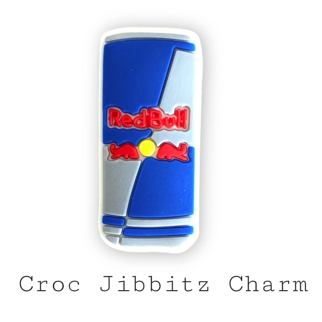 Red Bull Energy Drink Croc Jibbitz Charm - Etsy Australia