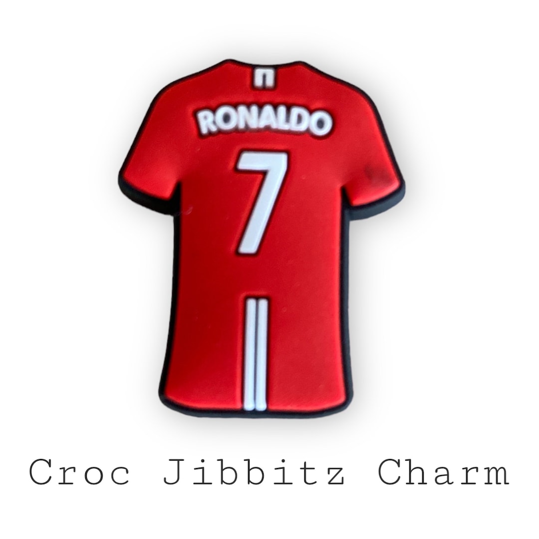 Cristiano Ronaldo Soccer Croc Jibbitz Charm - Etsy Australia
