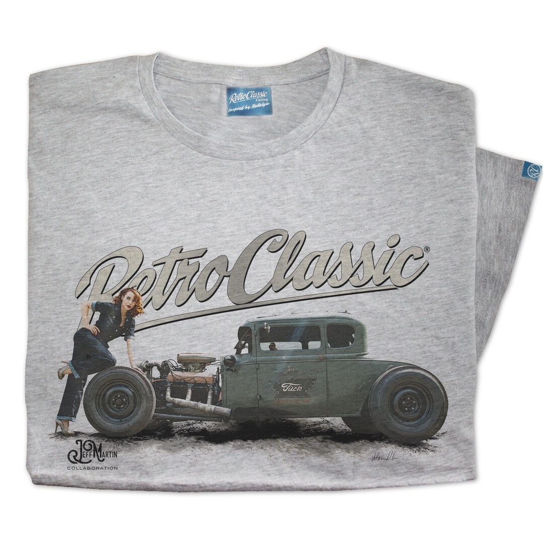 Retroclassic Classic Model A Hot Rod Car & Rina Bambina Mens T-shirt - Etsy