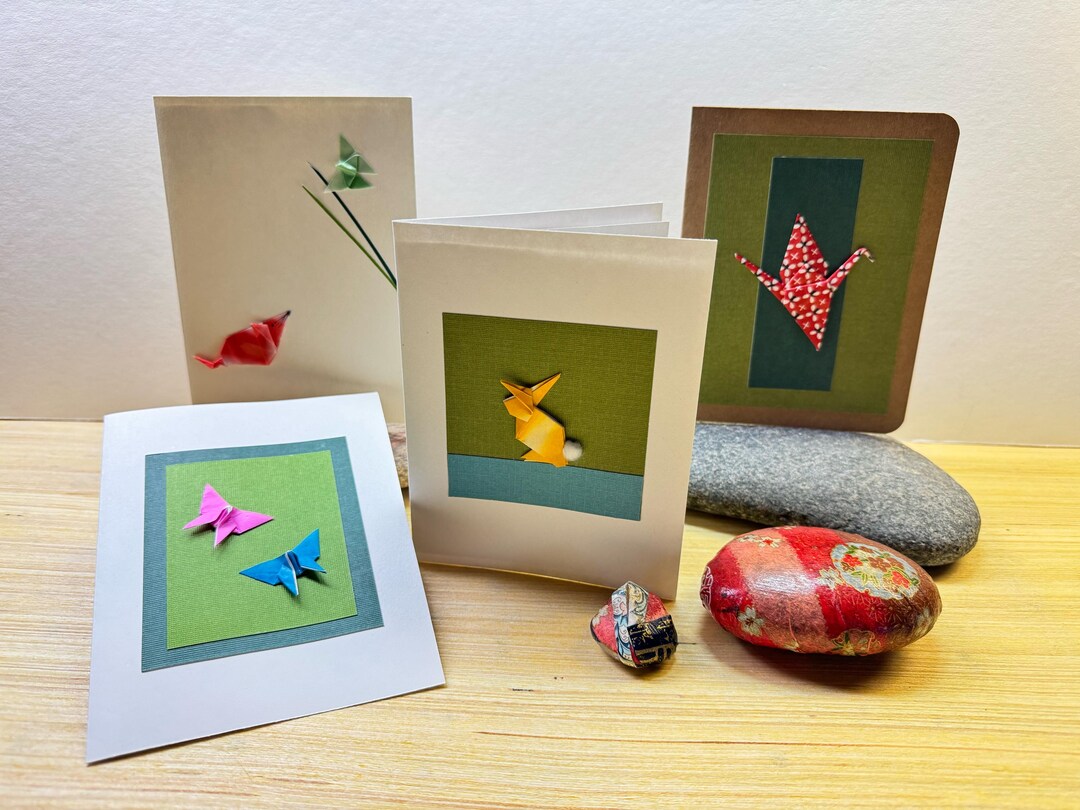 Origami Greeting Card Variety Pack - Etsy