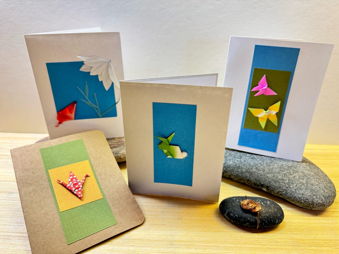 Origami Greeting Card Variety Pack - Etsy