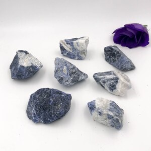 Rough Sodalite Known as the Truth Stone - Etsy