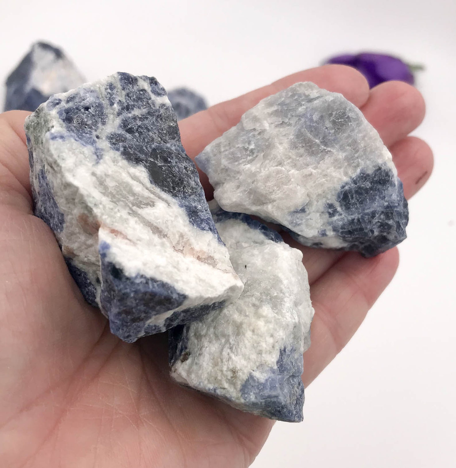Rough Sodalite Known as the Truth Stone - Etsy