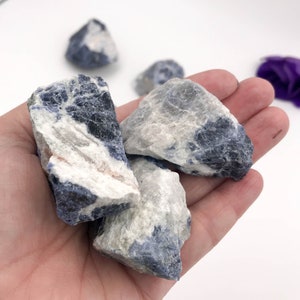 Rough Sodalite Known as the Truth Stone - Etsy