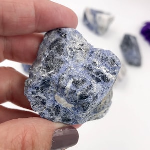 Rough Sodalite Known as the Truth Stone - Etsy