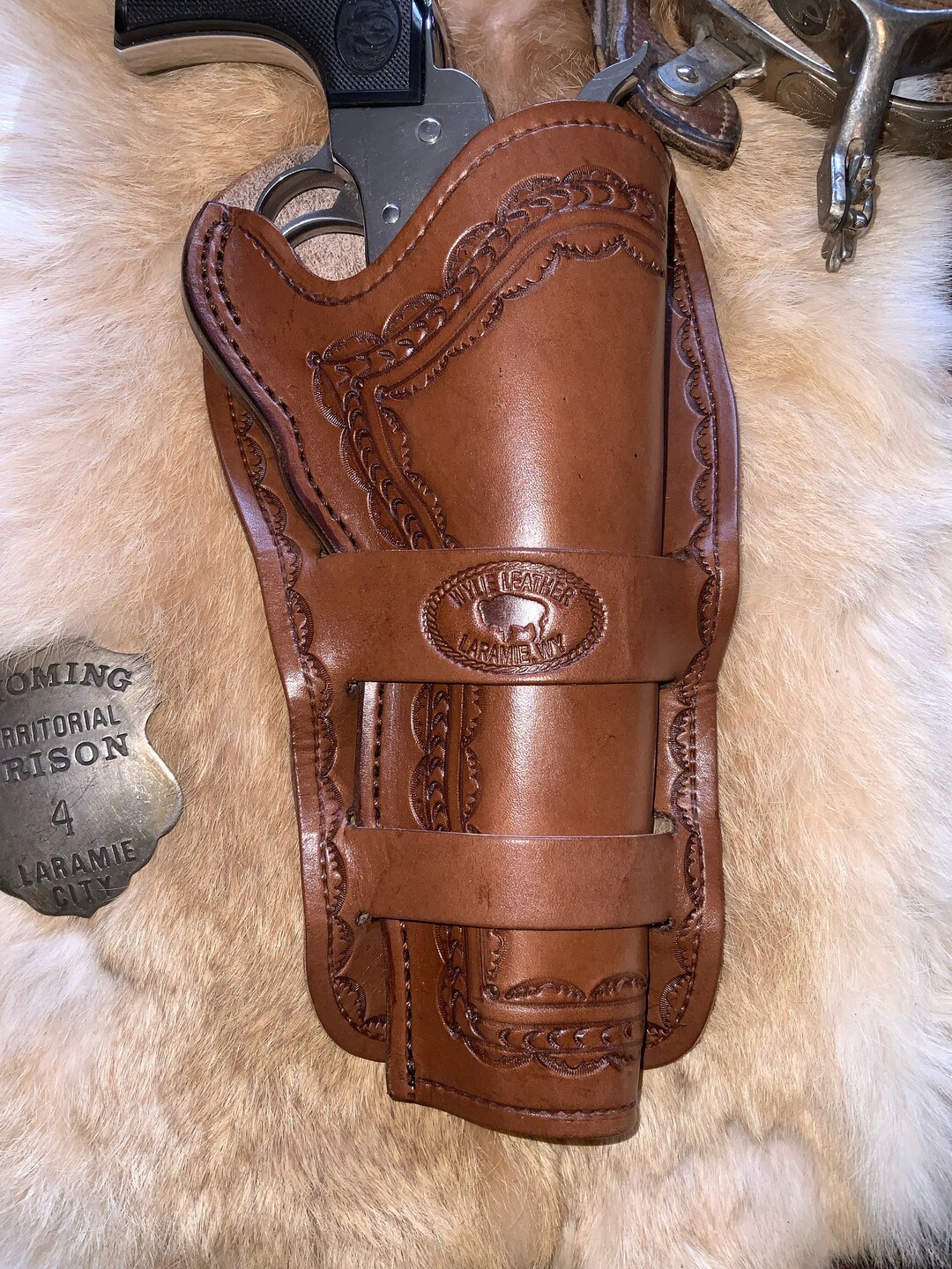 Ruger Vaquero, Colt Action Army Revolver Holster, Leather, Handcrafted ...