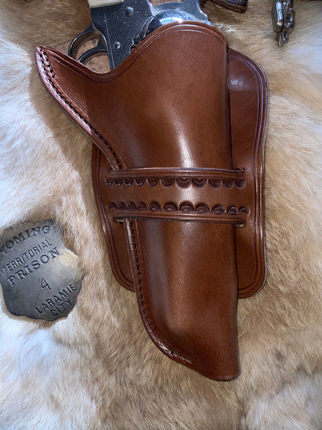 Ruger Vaquero, Colt Single Action Army Holster. Leather. 4 1/2” - 4 5/8 ...