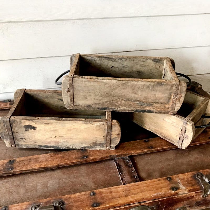 Old Wooden Boxes Chest - Etsy