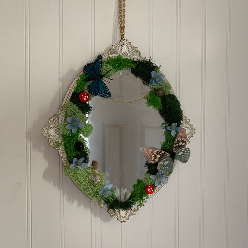 Fairy Moss Mirror - Etsy