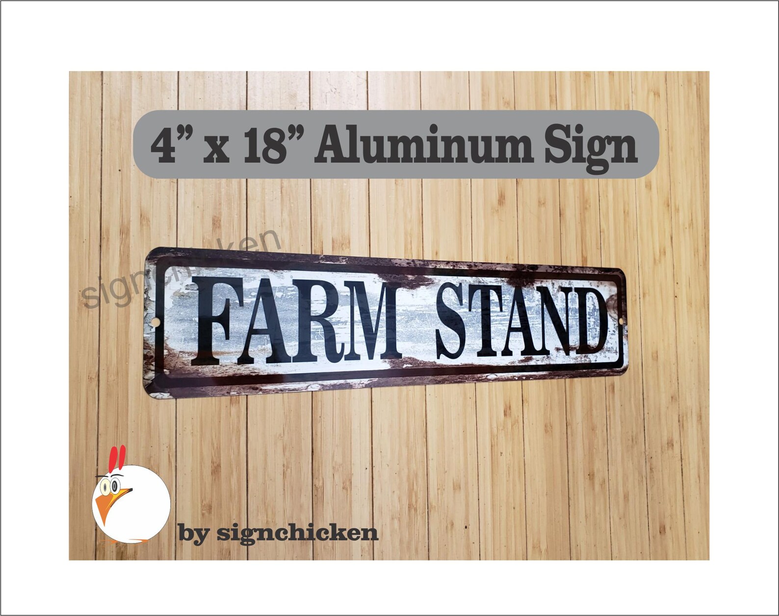FARMSTAND Sign Rusty Look Decor SIGNS Kitchen - Etsy