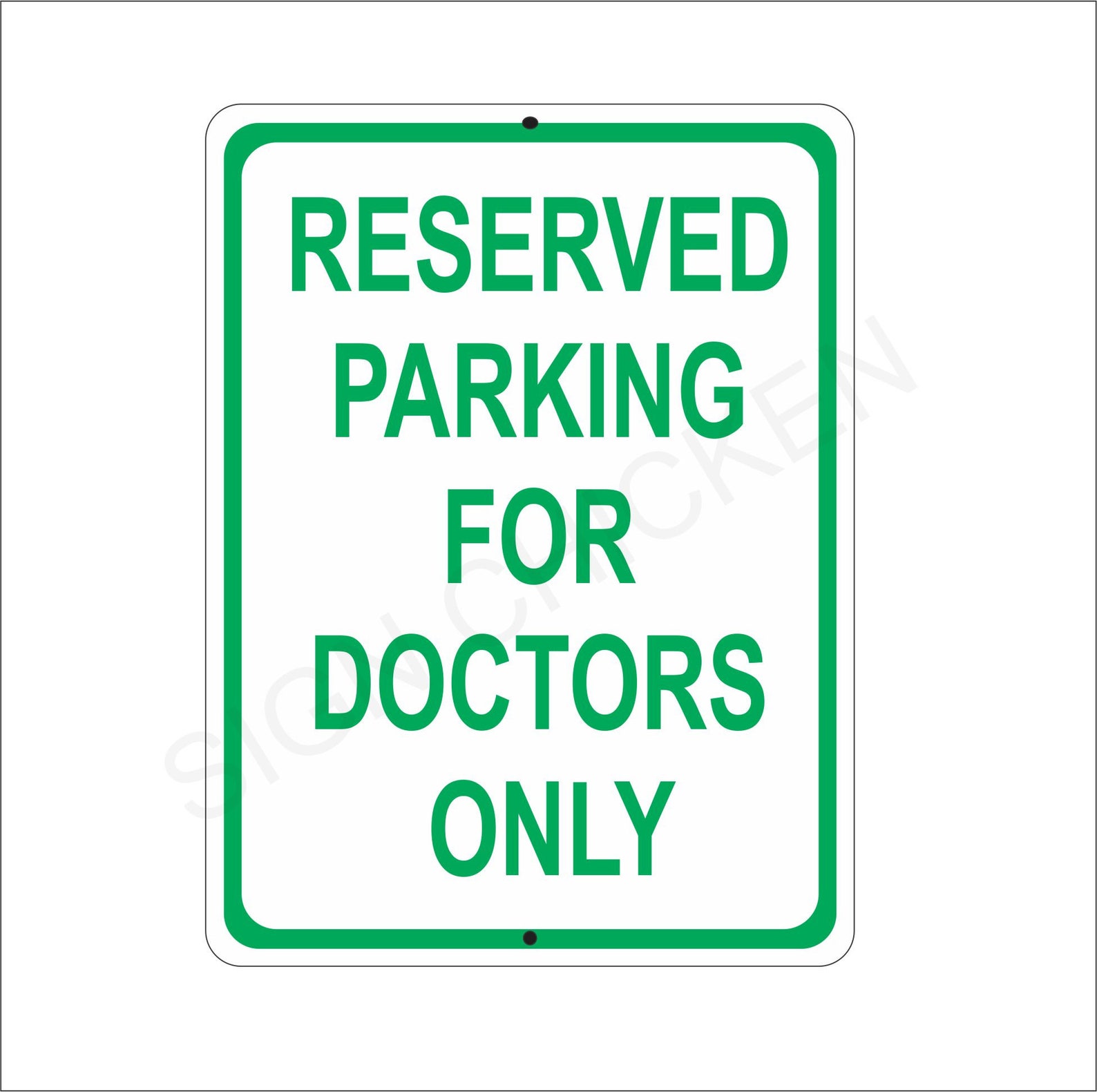 Parking for Doctors Only Sign Doctor Dr. Parking - Etsy