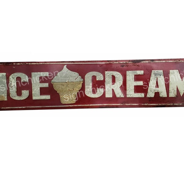 Ice Cream Sign - Etsy