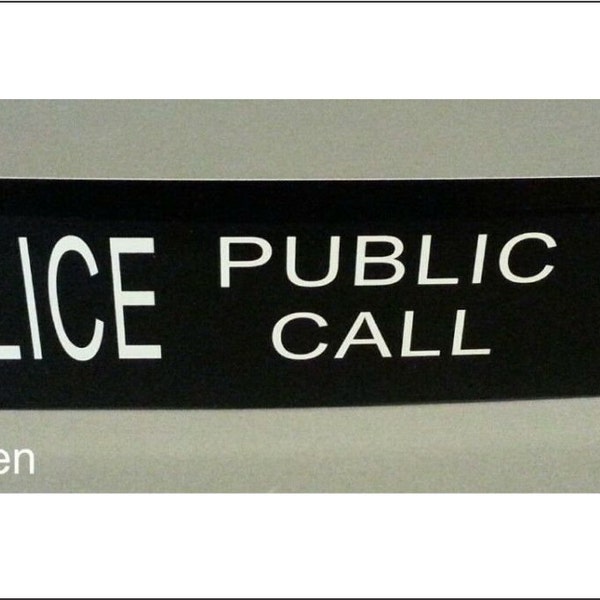 Police Phone Box - Etsy