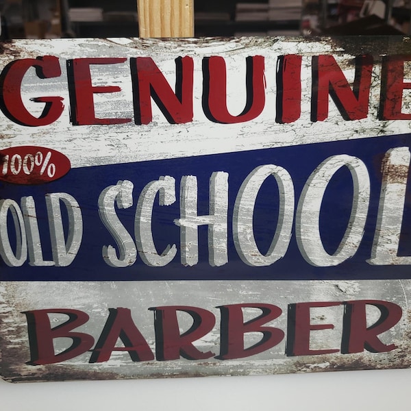 Barber Shop Sign - Etsy