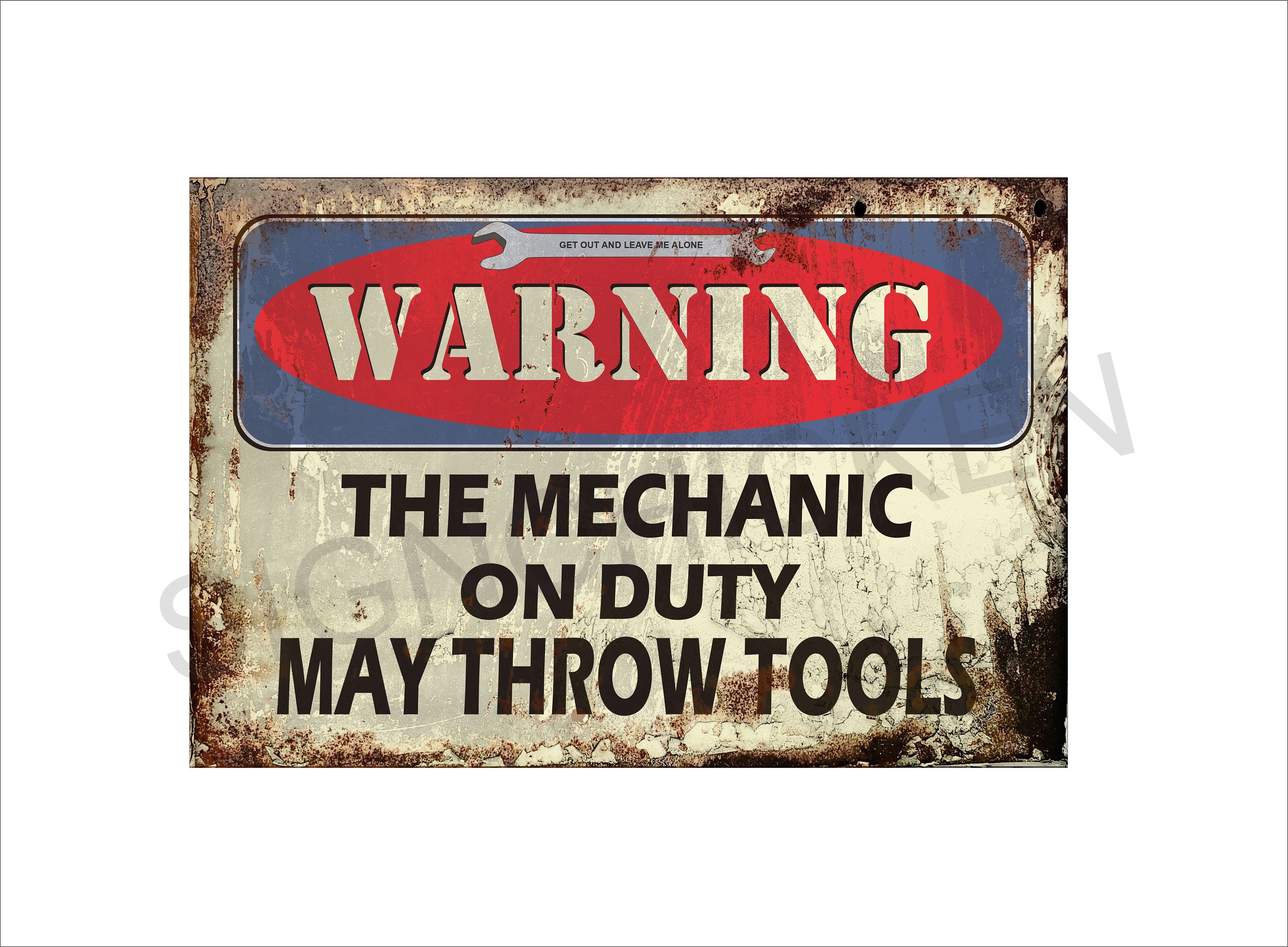 Funny Mechanic Signs