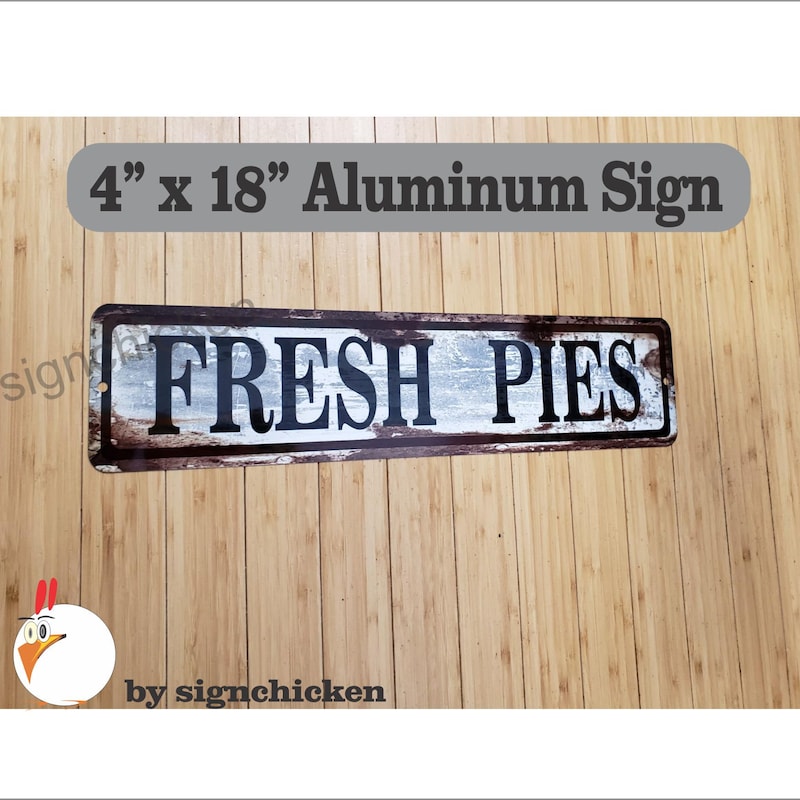 Fresh Baked Pies Sign - Etsy
