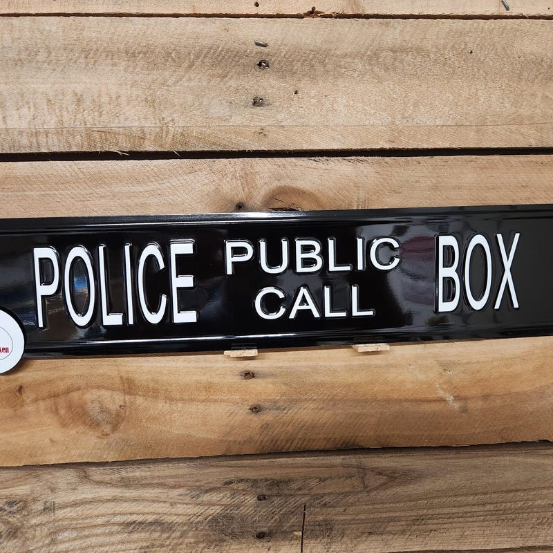 Dr Who Telephone Box - Etsy