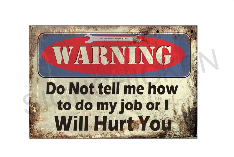 Funny Repair Shop Sign Mechanic Auto Repair Workshop - Etsy
